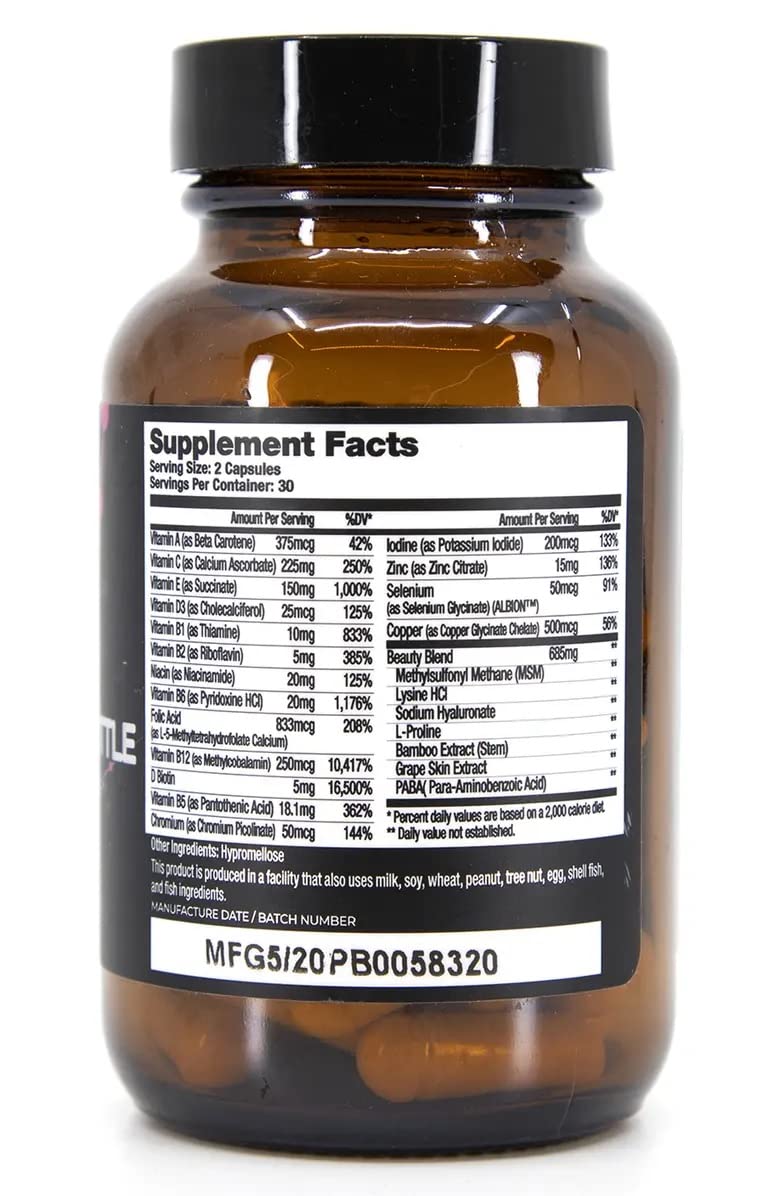 nourishing blended vitamin & mineral supplements for nails