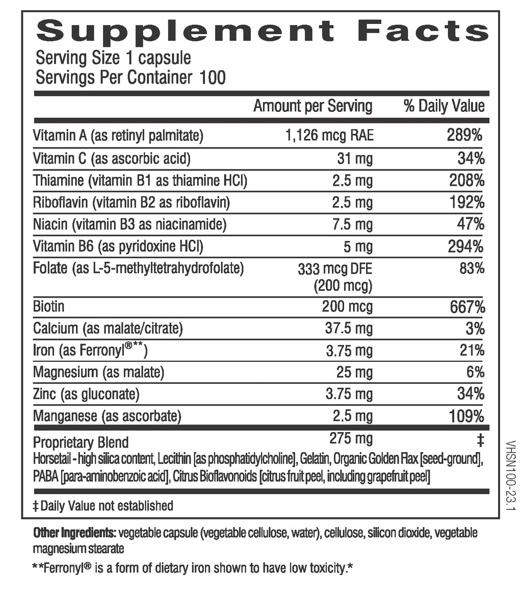 nourishing capsules for skin vitality