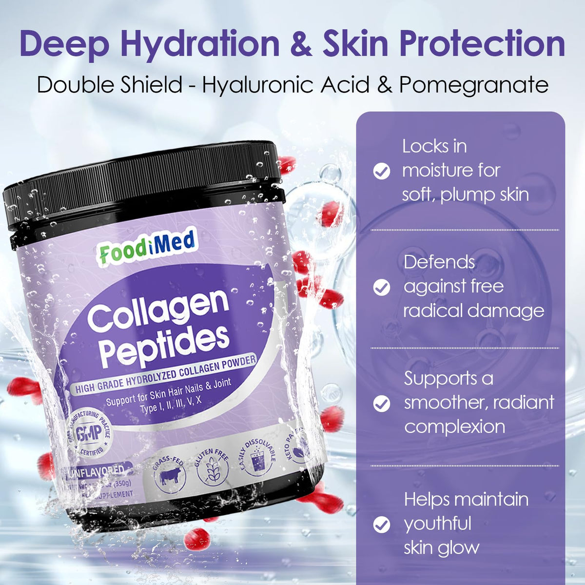 Nourishing collagen powder for joints