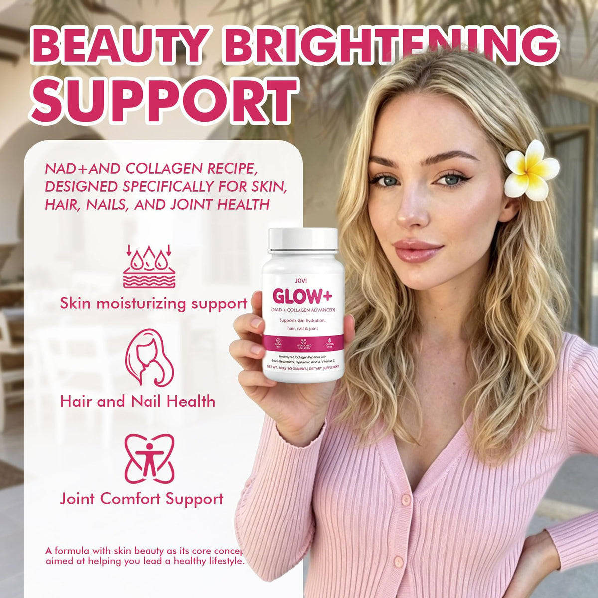 Nourishing collagen supplement for hair