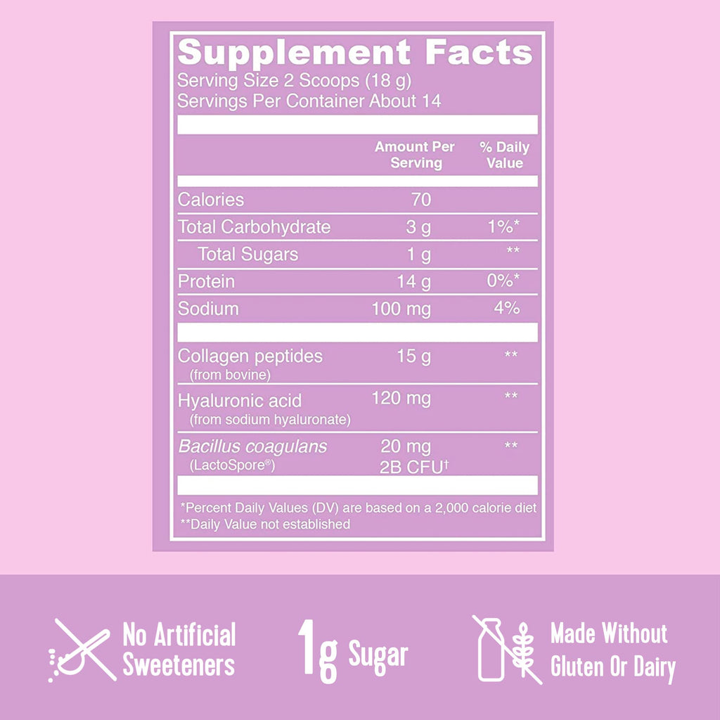 nourishing collagen supplement powder