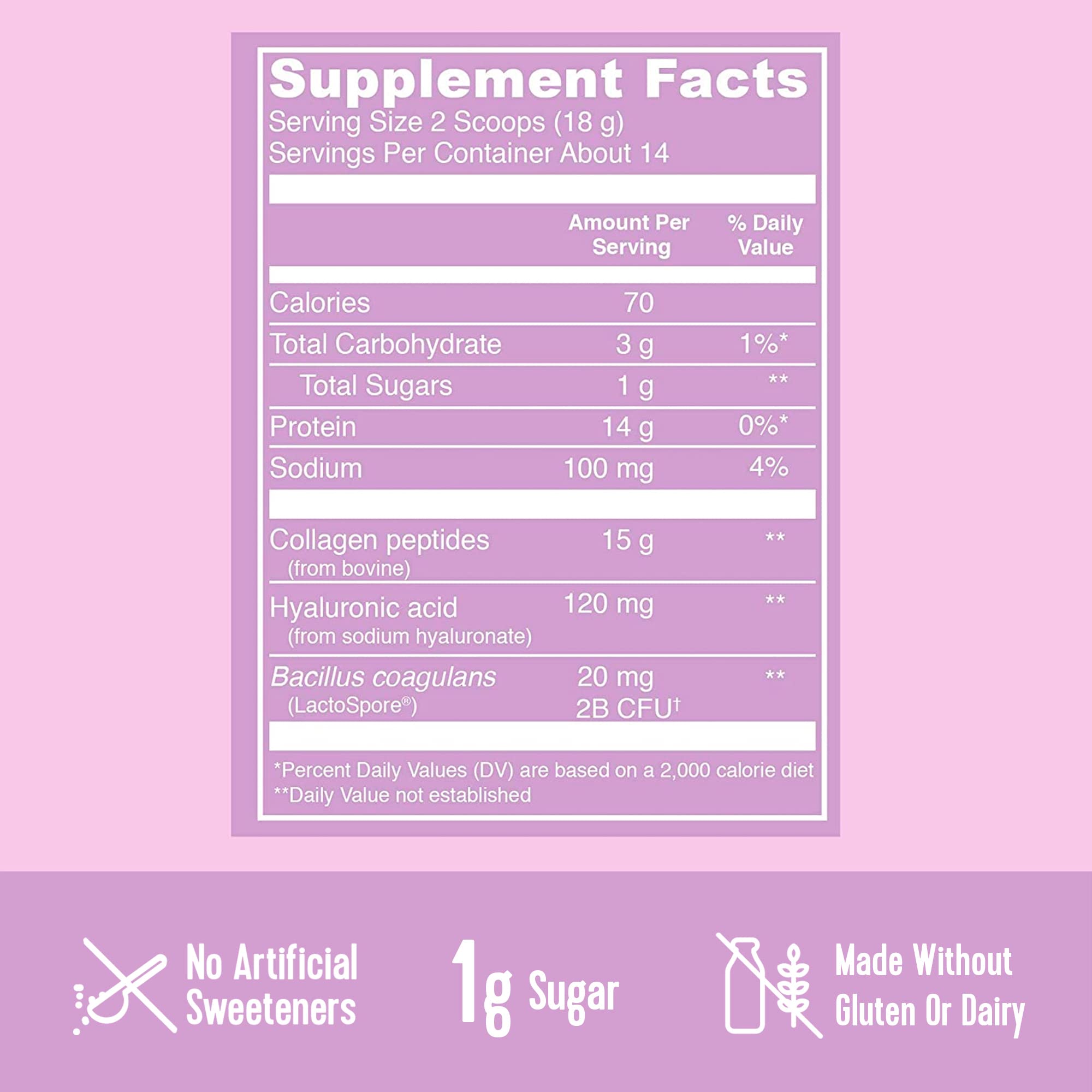 nourishing collagen supplement powder