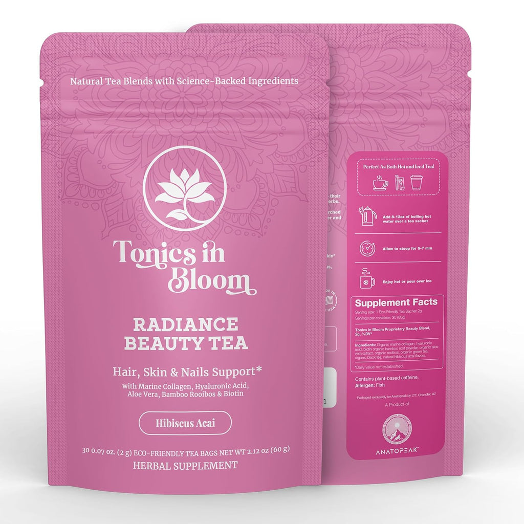 Nourishing collagen tea for skin