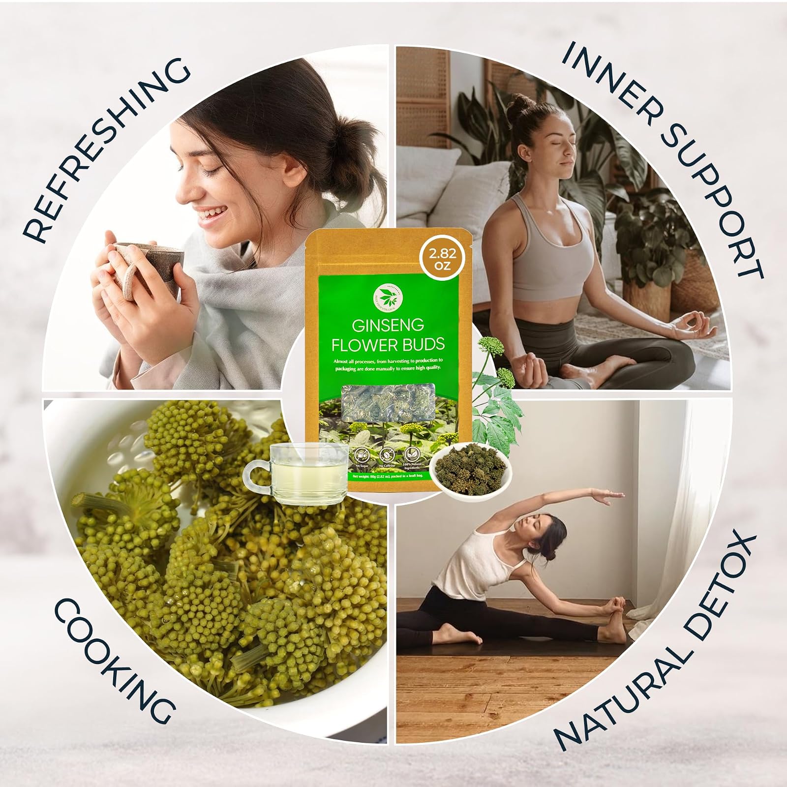Nourishing flower buds herbal tea