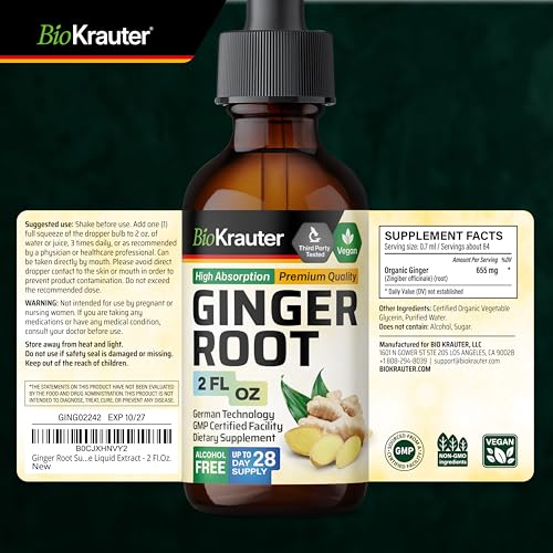 nourishing ginger drops for everyday wellness