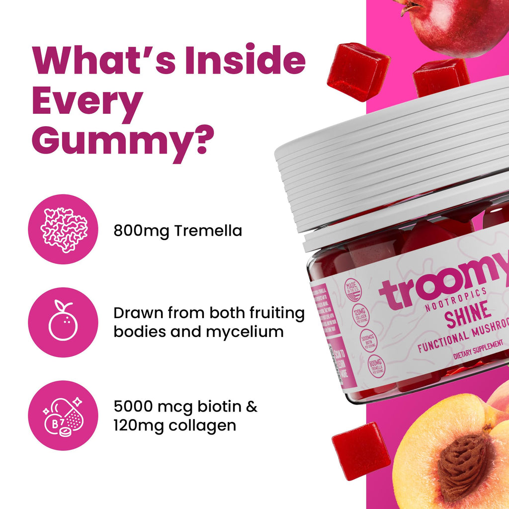 Nourishing gummies for healthy nails