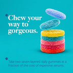 Nourishing gummies for skin glow