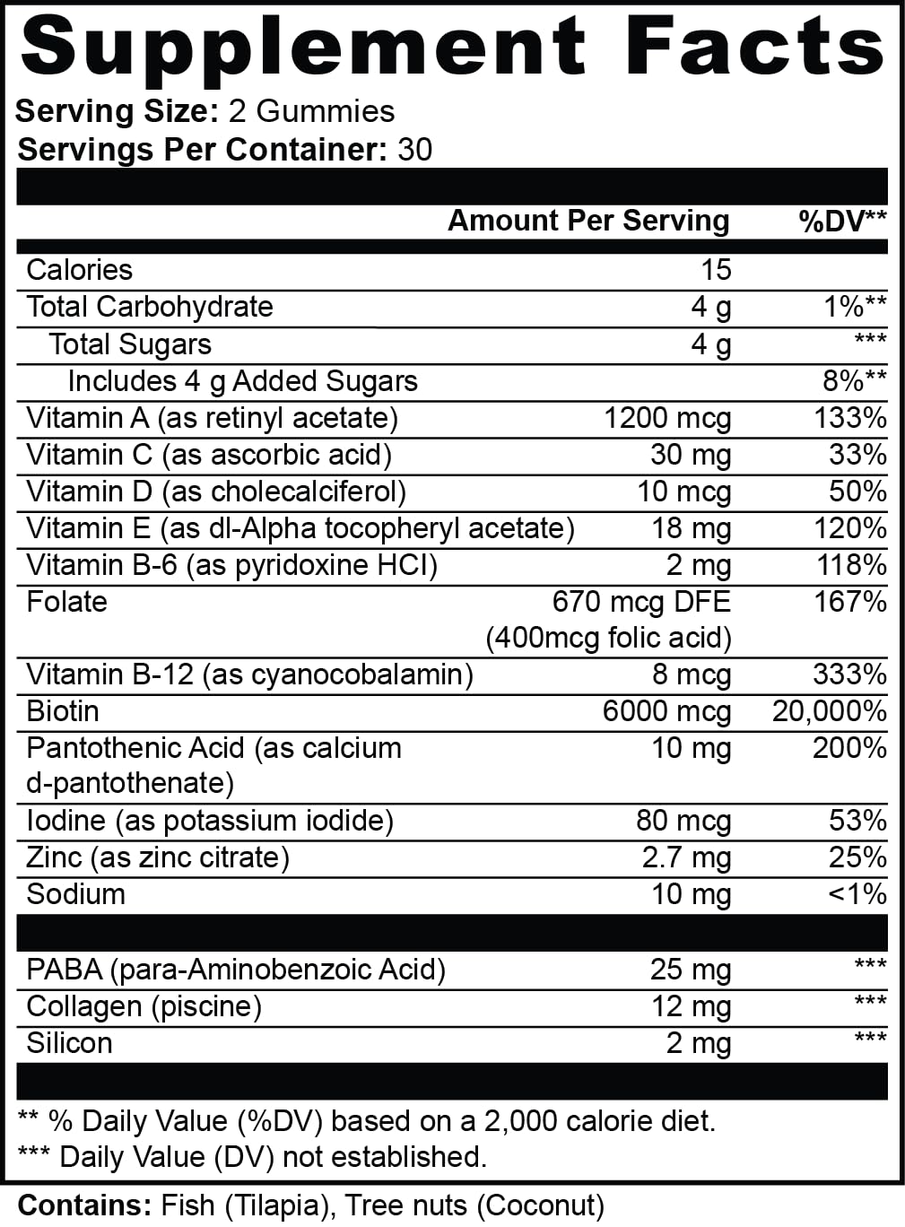 nourishing gummies for skin health