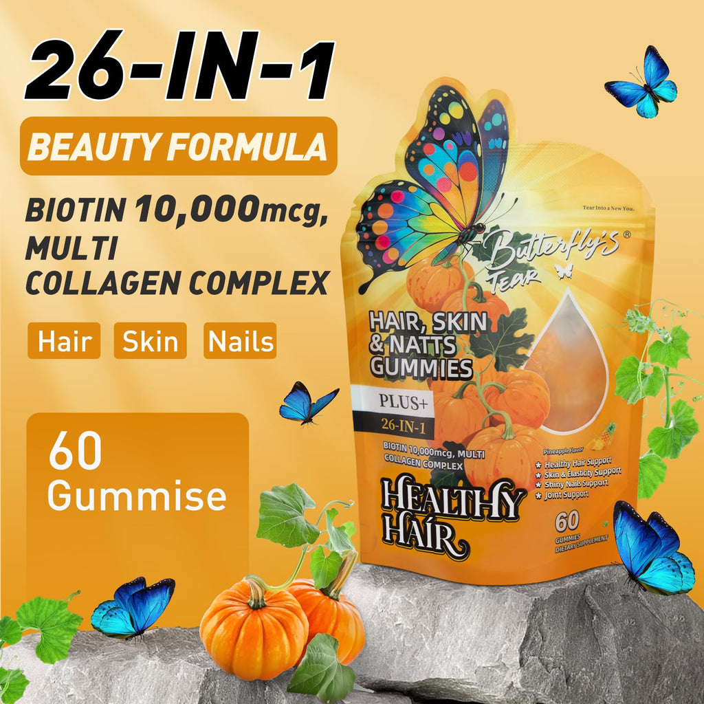 Nourishing hair skin nails gummies