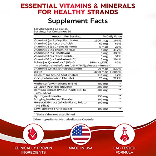 Nourishing hair vitamins for thicker hair