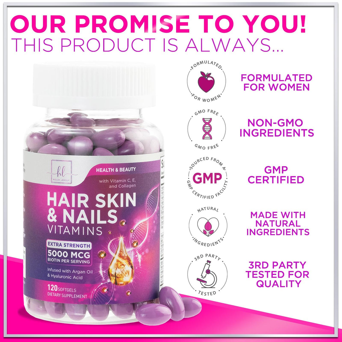 nourishing hair vitamins with collagen