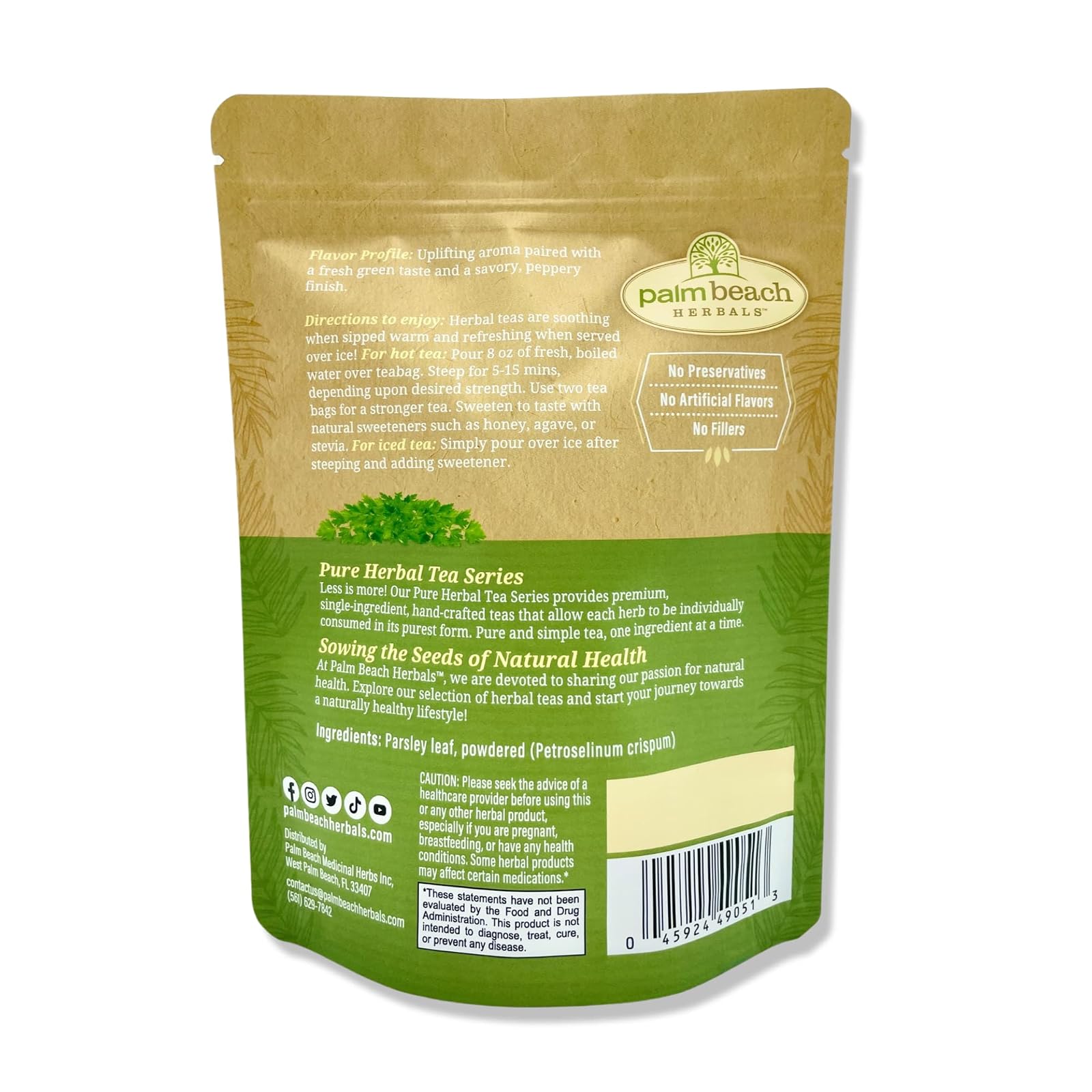 Nourishing herbal tea blend