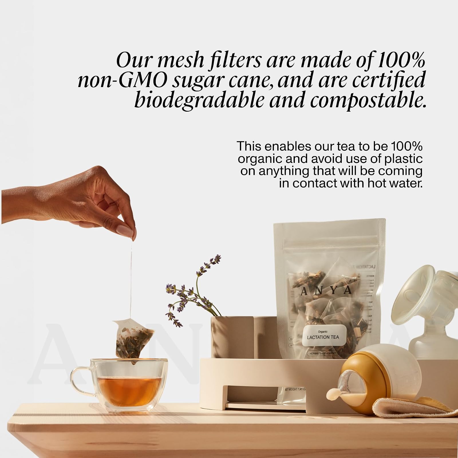 nourishing herbal tea for milk supply