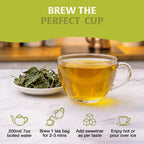 nourishing herbal tea with nettle