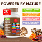 Nourishing Lion's Mane mushroom capsules