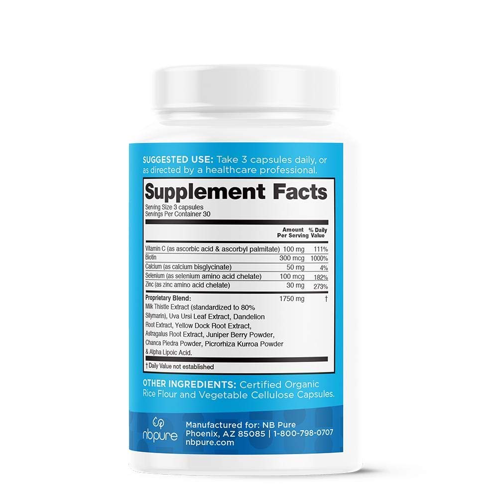 nourishing liver detox capsules