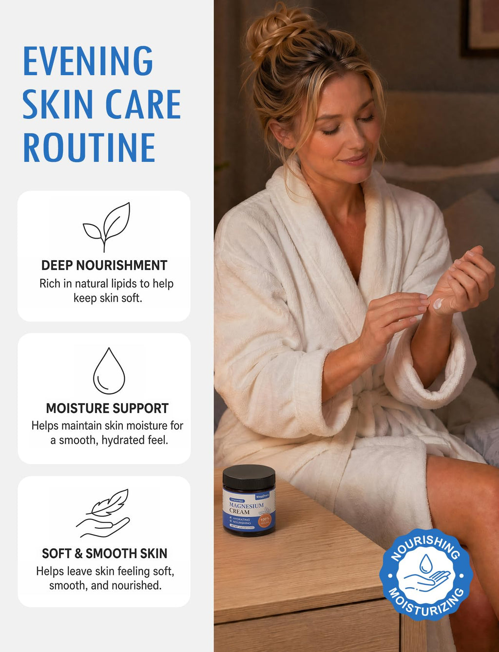 nourishing magnesium cream for dryness
