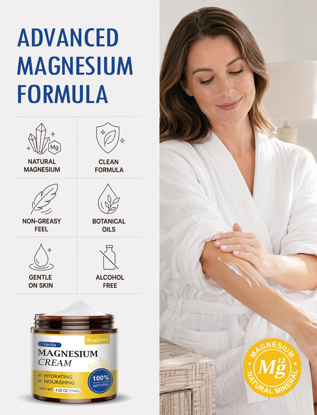 nourishing magnesium cream for skin health