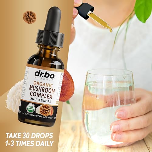 nourishing mushroom tincture for health
