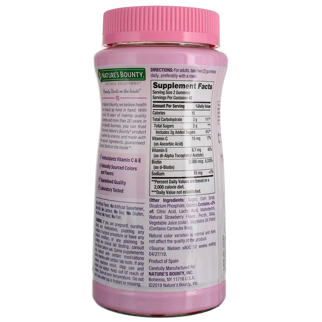 Nourishing nails with blended supplements