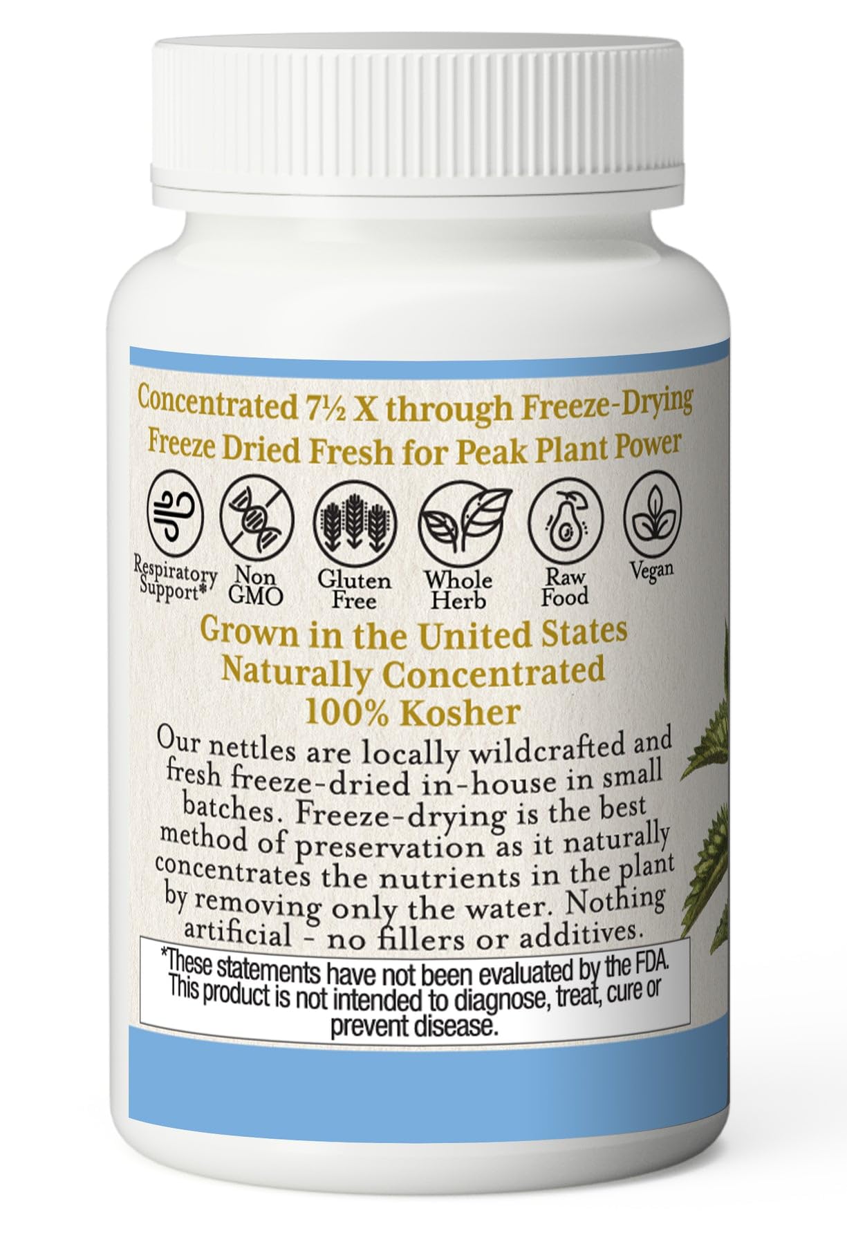 nourishing nettle capsules for wellness