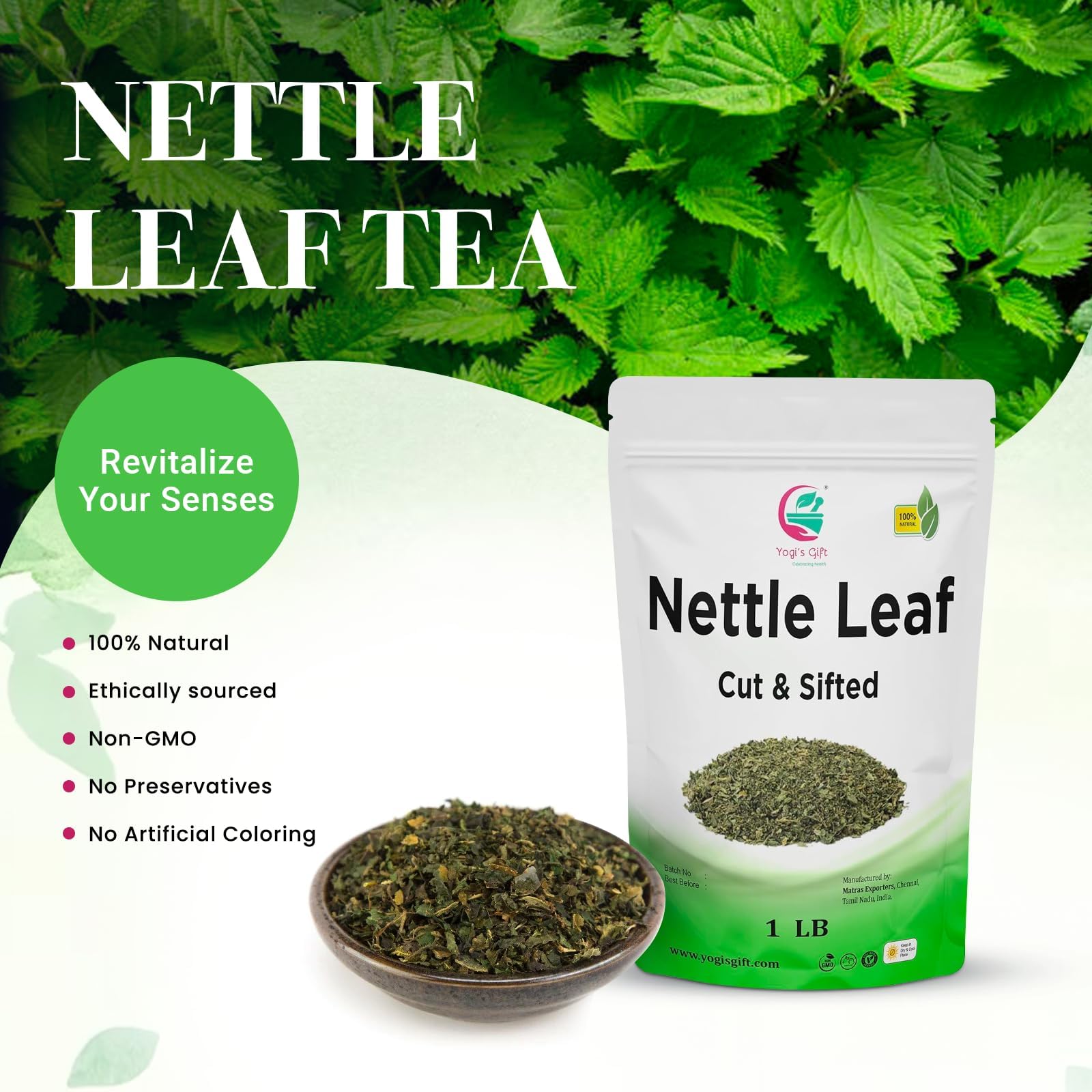 nourishing nettle leaves for wellness