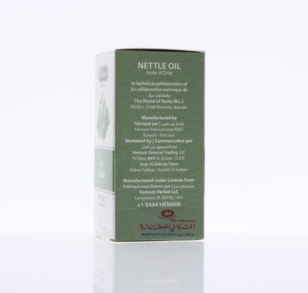 nourishing nettle oil for scalp care