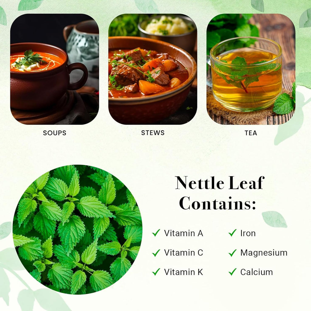 nourishing nettle tea for relaxation