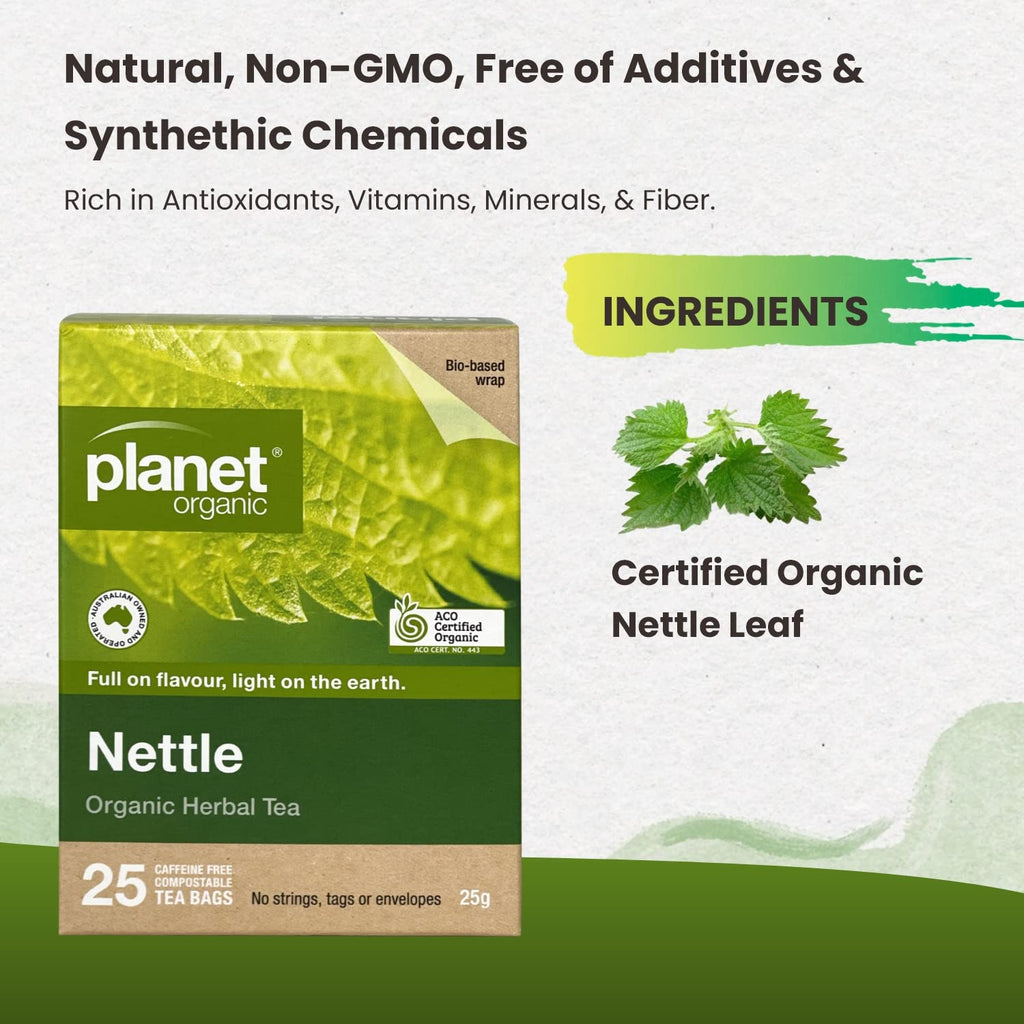 nourishing nettle tea for vitality