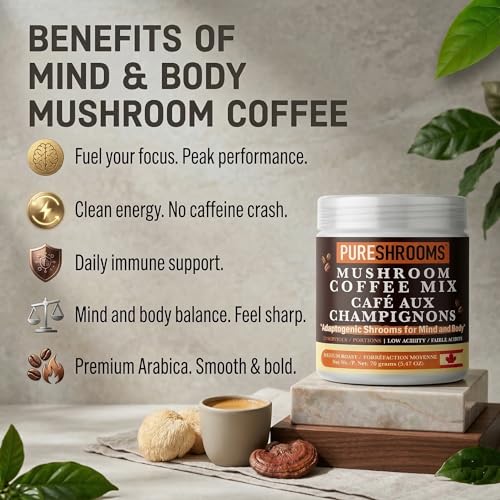 nourishing nootropic mushroom coffee