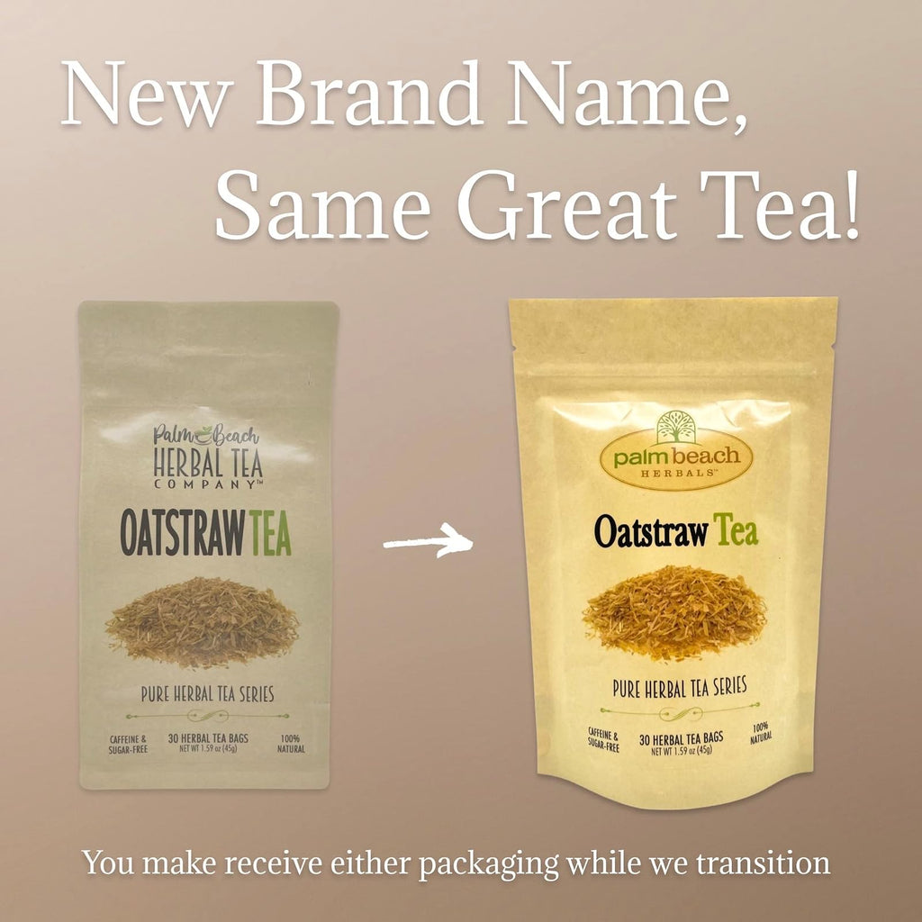 Nourishing oatstraw herbal infusion
