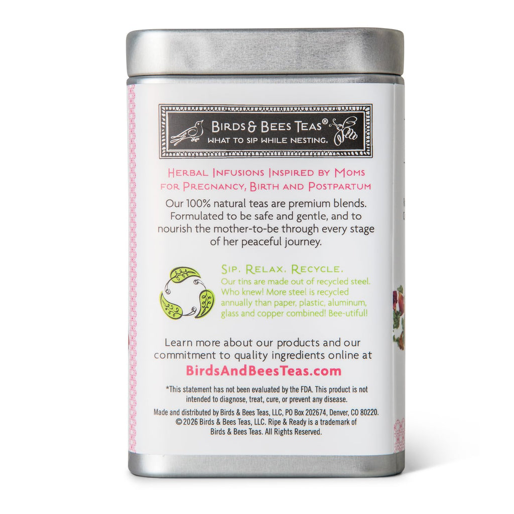 nourishing red raspberry tea
