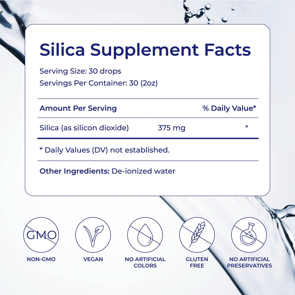 Nourishing silica supplement benefits