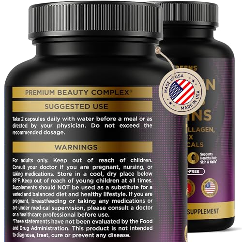 nourishing skin and nails supplement