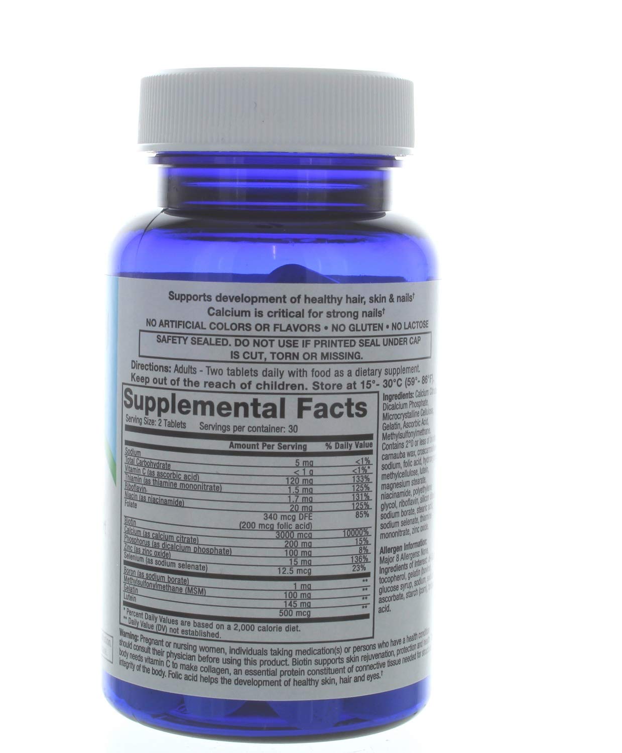 nourishing tablets for strong nails