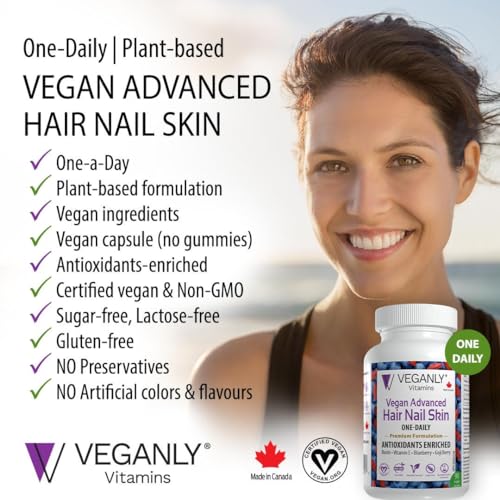 Nourishing vegan capsules for hair growth