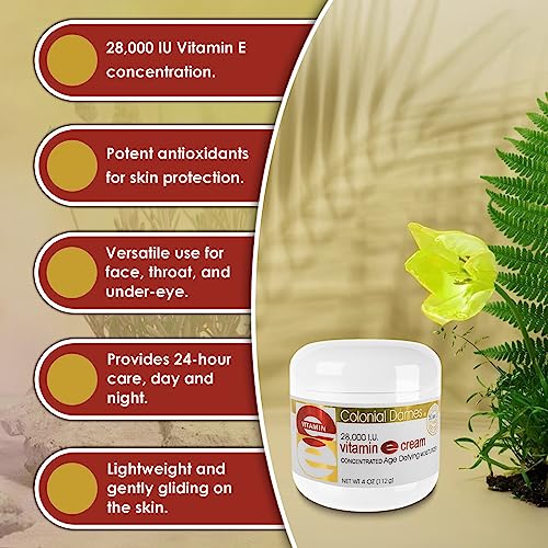 nourishing vitamin e cream for all skin types