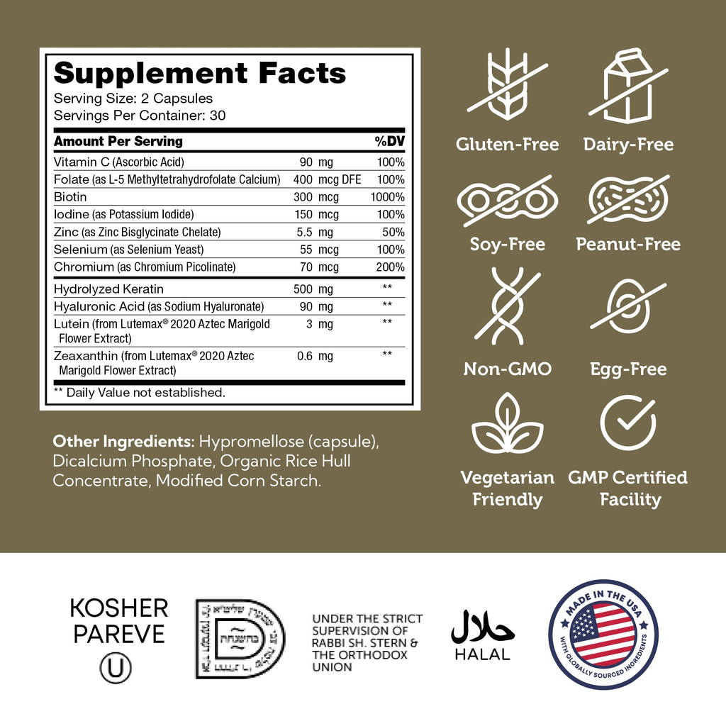 nourishing vitamins for hair and nails
