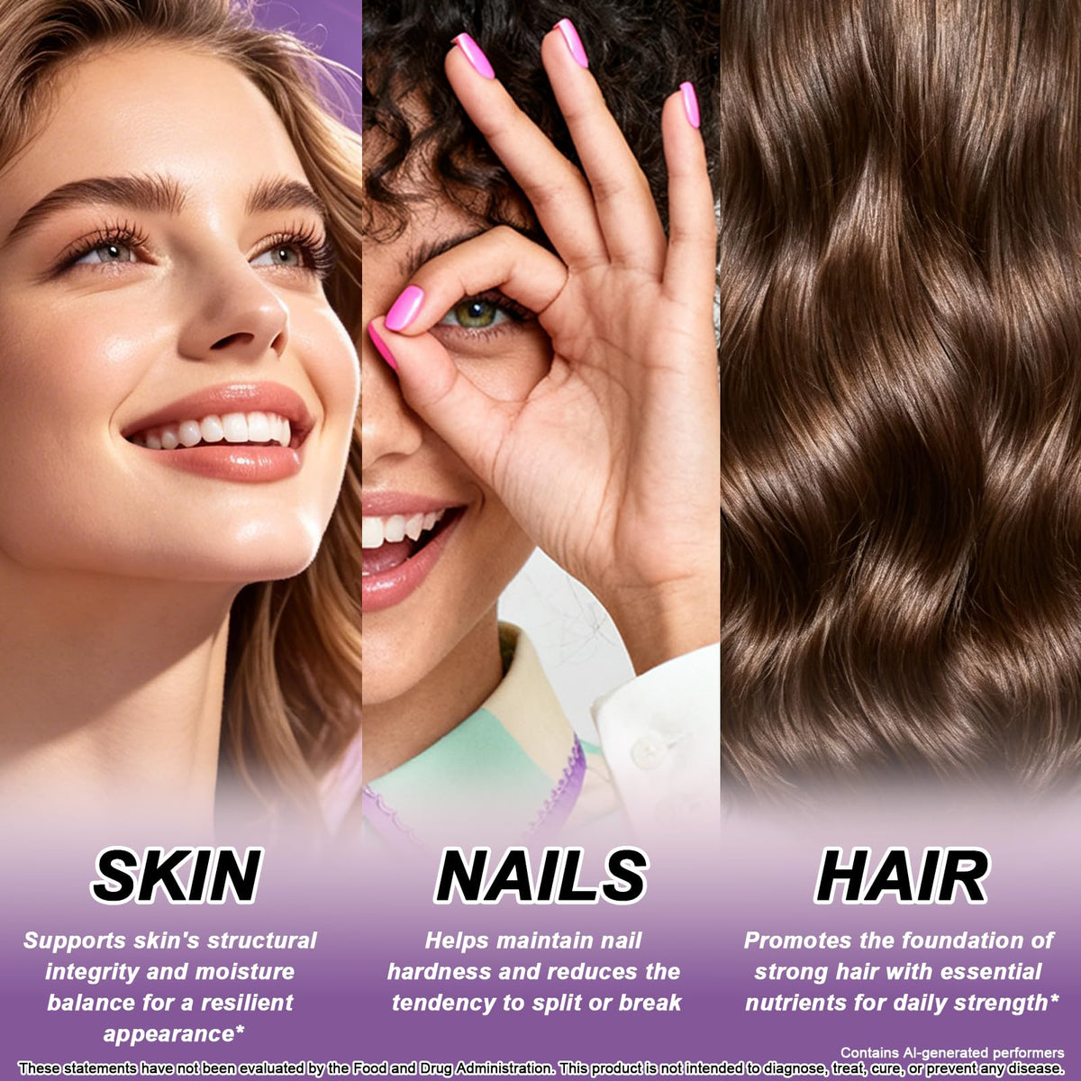 Nourishing vitamins for hair vitality