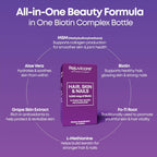 Nourishing vitamins for skin and nails