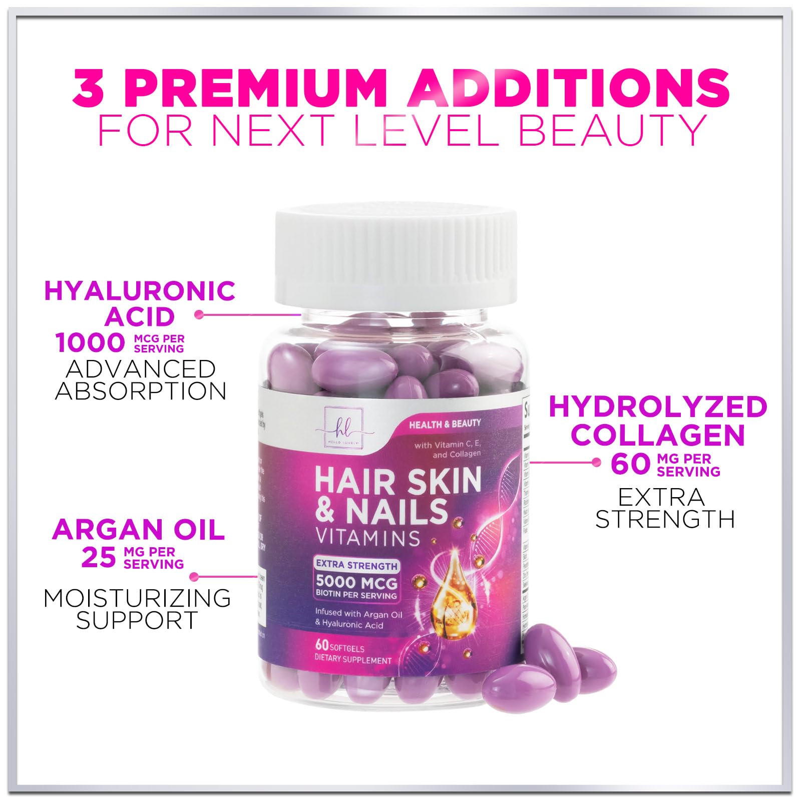 Nourishing vitamins for women’s hair