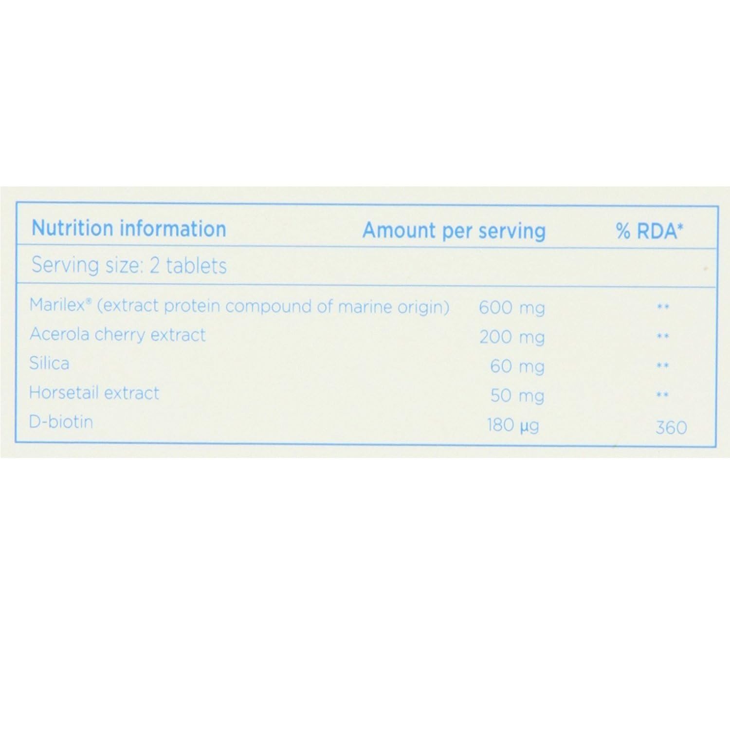 Nourkrin multivitamins boost energy levels