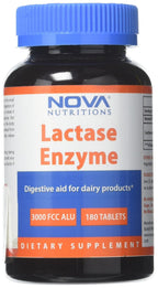 Nova Nutritions lactase enzyme tablets