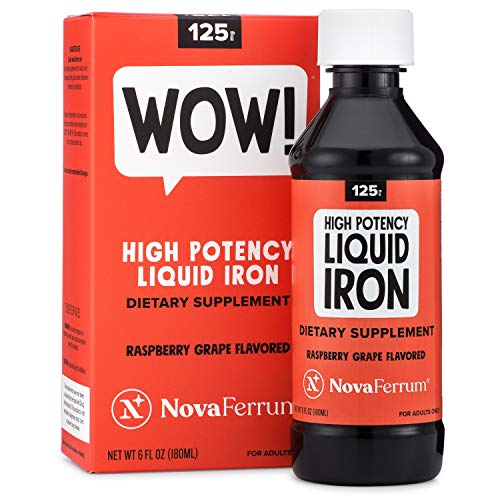 NovaFerrum liquid iron supplement benefits