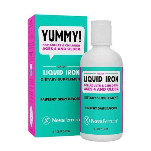 NovaFerrum liquid iron supplement for kids