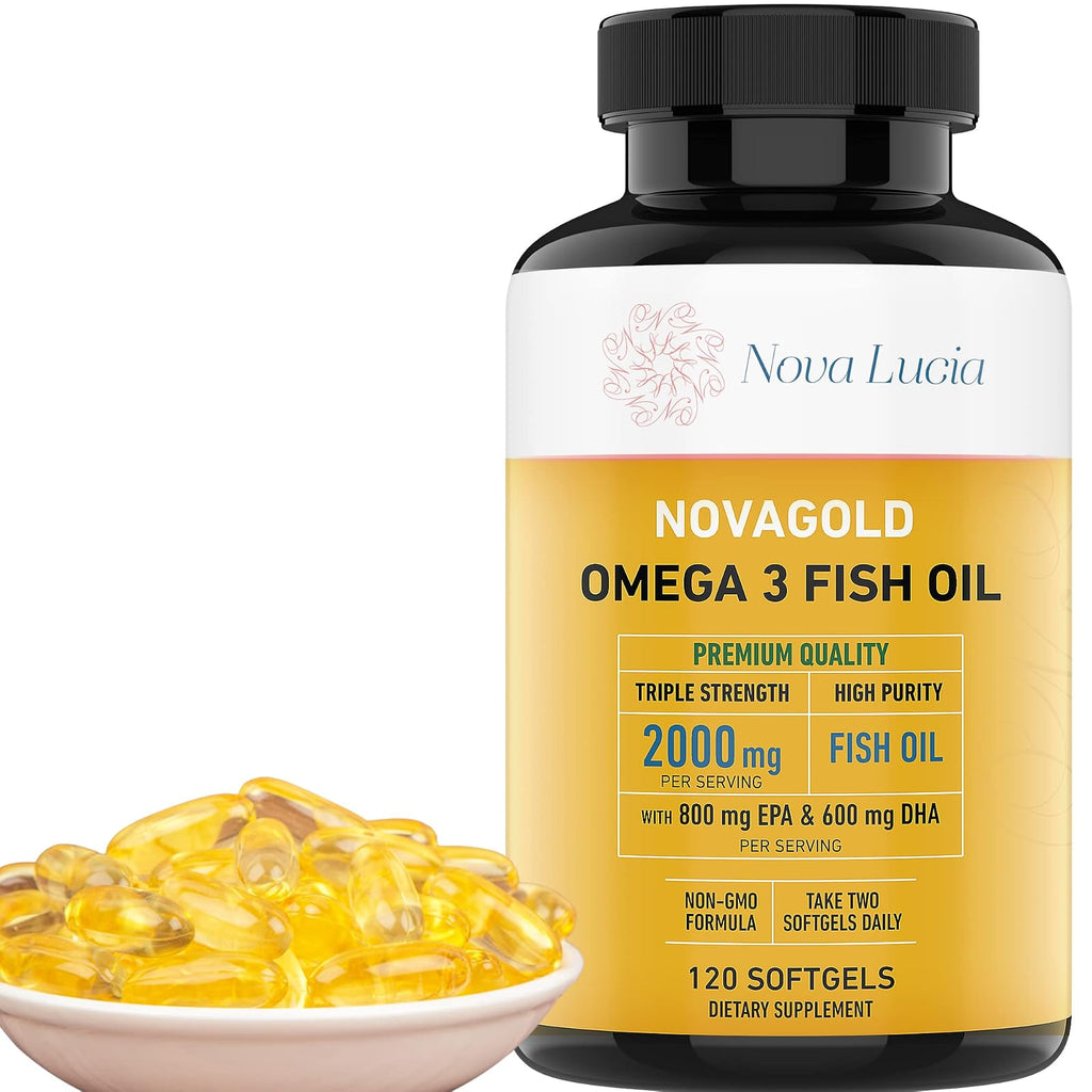 NovaGold fish oil softgels
