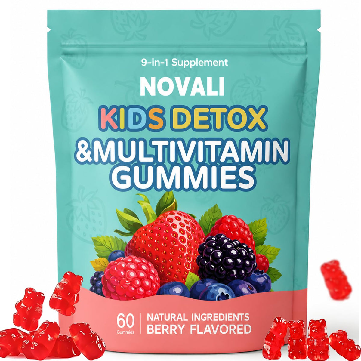 Novali kids detox gummies benefits