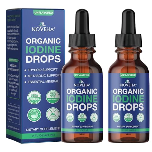 NOVEHA organic iodine drops benefits