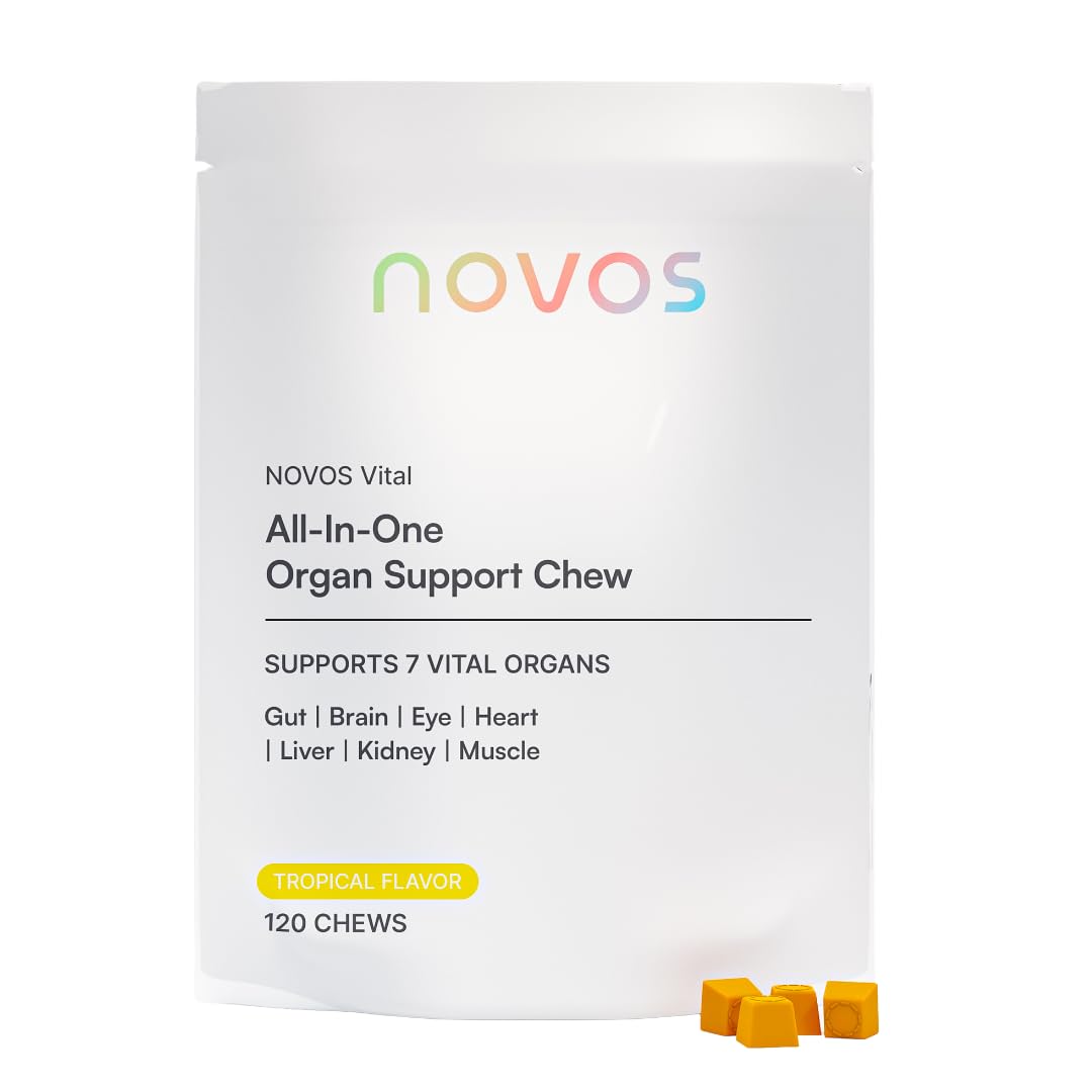 Novos organ support chews tropical flavor