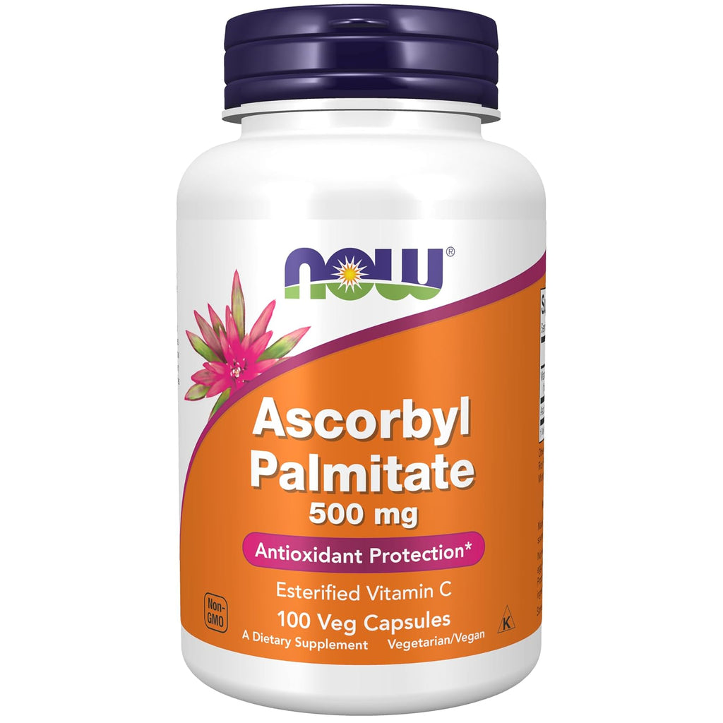 NOW Ascorbyl Palmitate vitamin C capsules